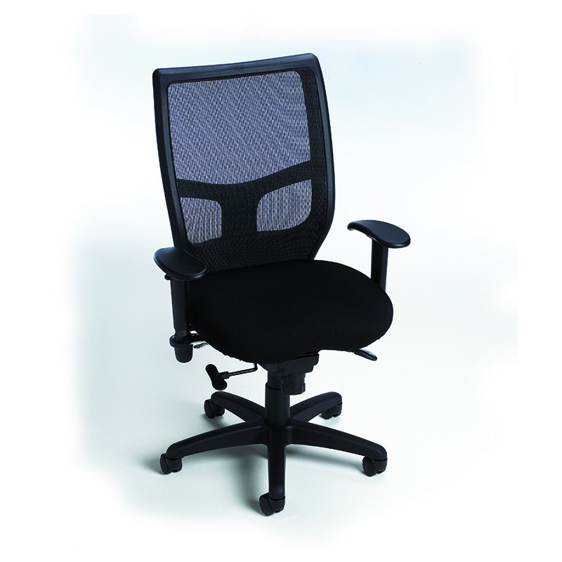Title Ithaca Ultra High Back Task Chair | Virginia Correctional Enterprises